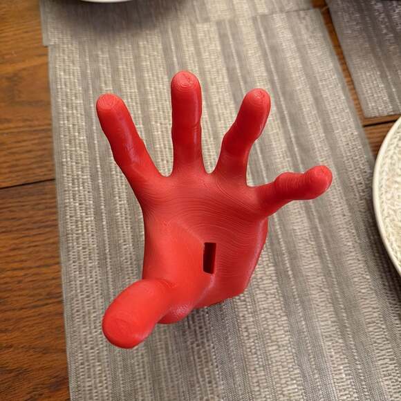 Handy Holder Innovations | Storage & Organization | Red 3d Printed Hand ...